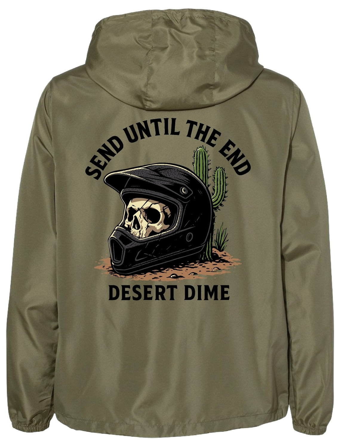 Send Until The End - Windbreaker – Desert Dime